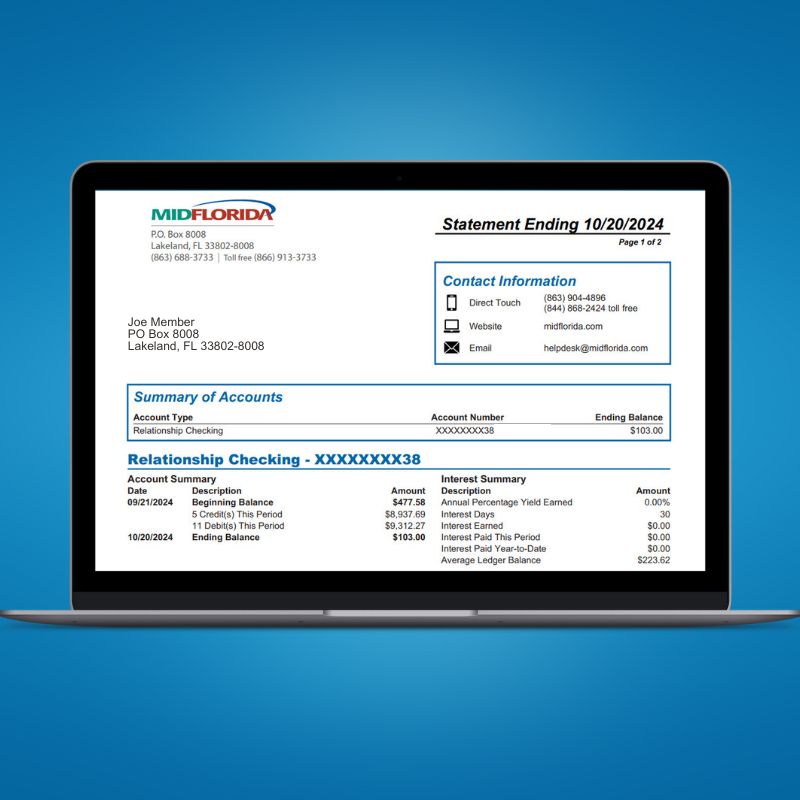 Online Banking Made Easy | MIDFLORIDA Credit Union